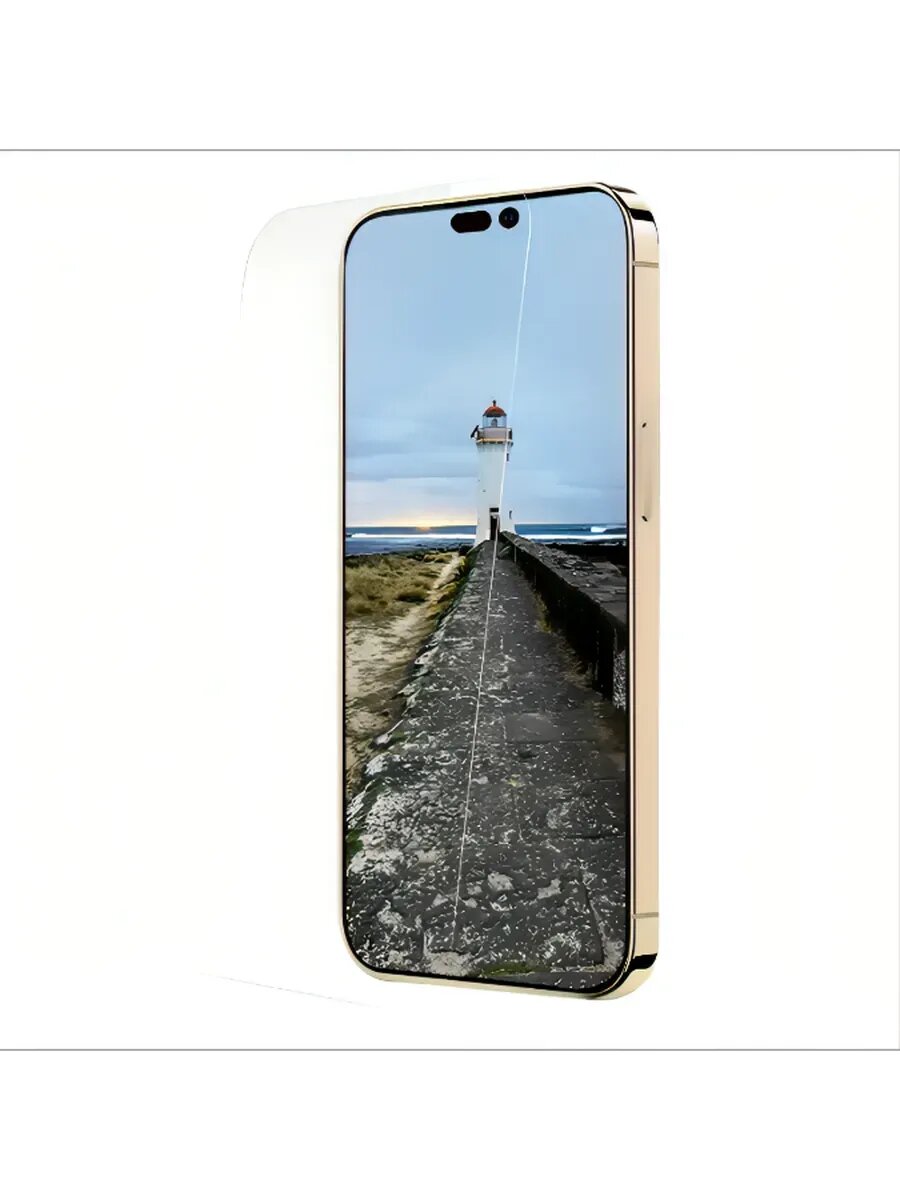 Защитное стекло для iPhone 14 Plus 6.7"-(Transparent)