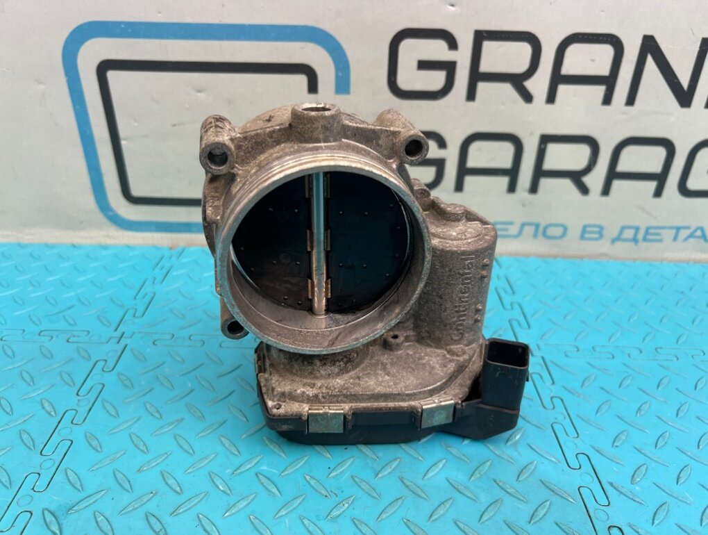 Заслонка дроссельная BMW 5-Series 2011 F10 N52B30A 3.0 OEM 13547556118