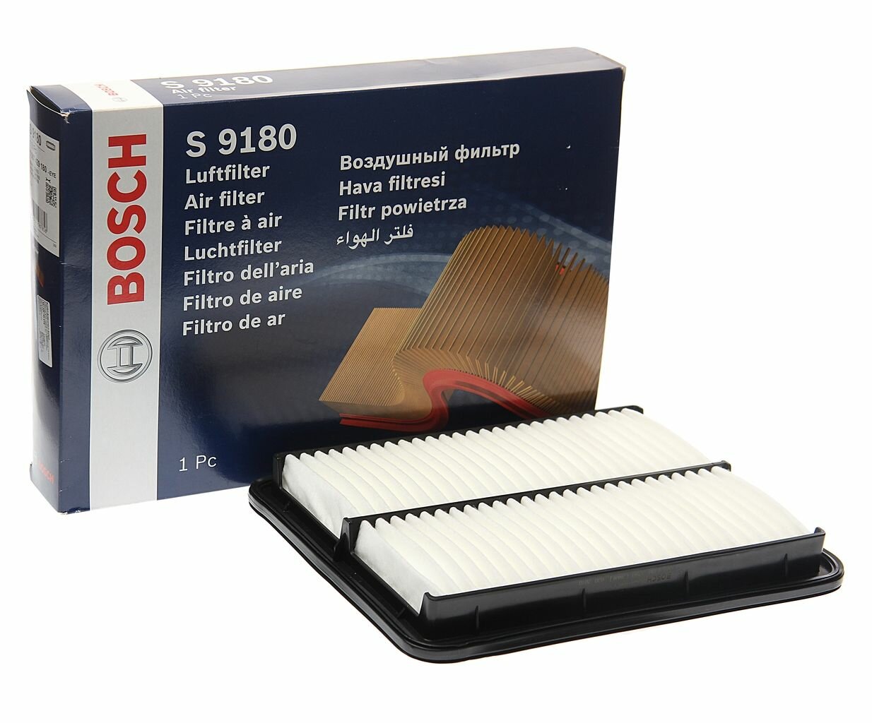 Фильтр воздушный, для КИА Соренто 1, Ван 1 арт 1987429180 BOSCH