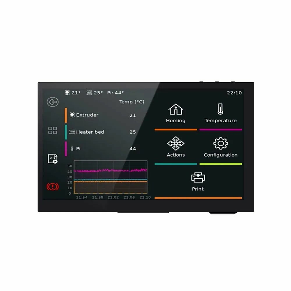 BIGTREETECH PITFT70 DSI емкостной сенсорный экран Raspberry PI ЖК-дисплей для Octopus Pro Control Board TMC5160