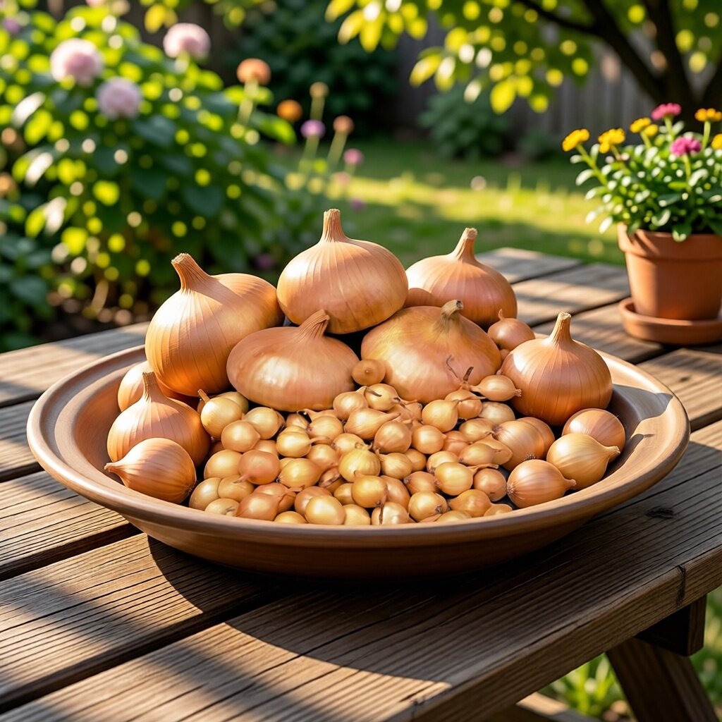 Лук-севок Штуттгартер Ризен (500гр.) для посадки на репку и зелень