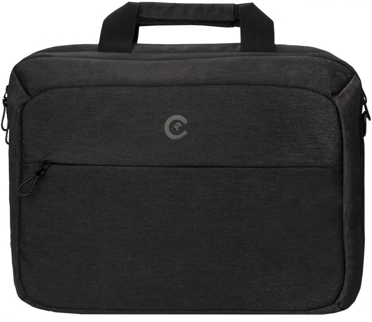 Сумка для ноутбука 15.6 Continent CC-216 Black полиэстер черный