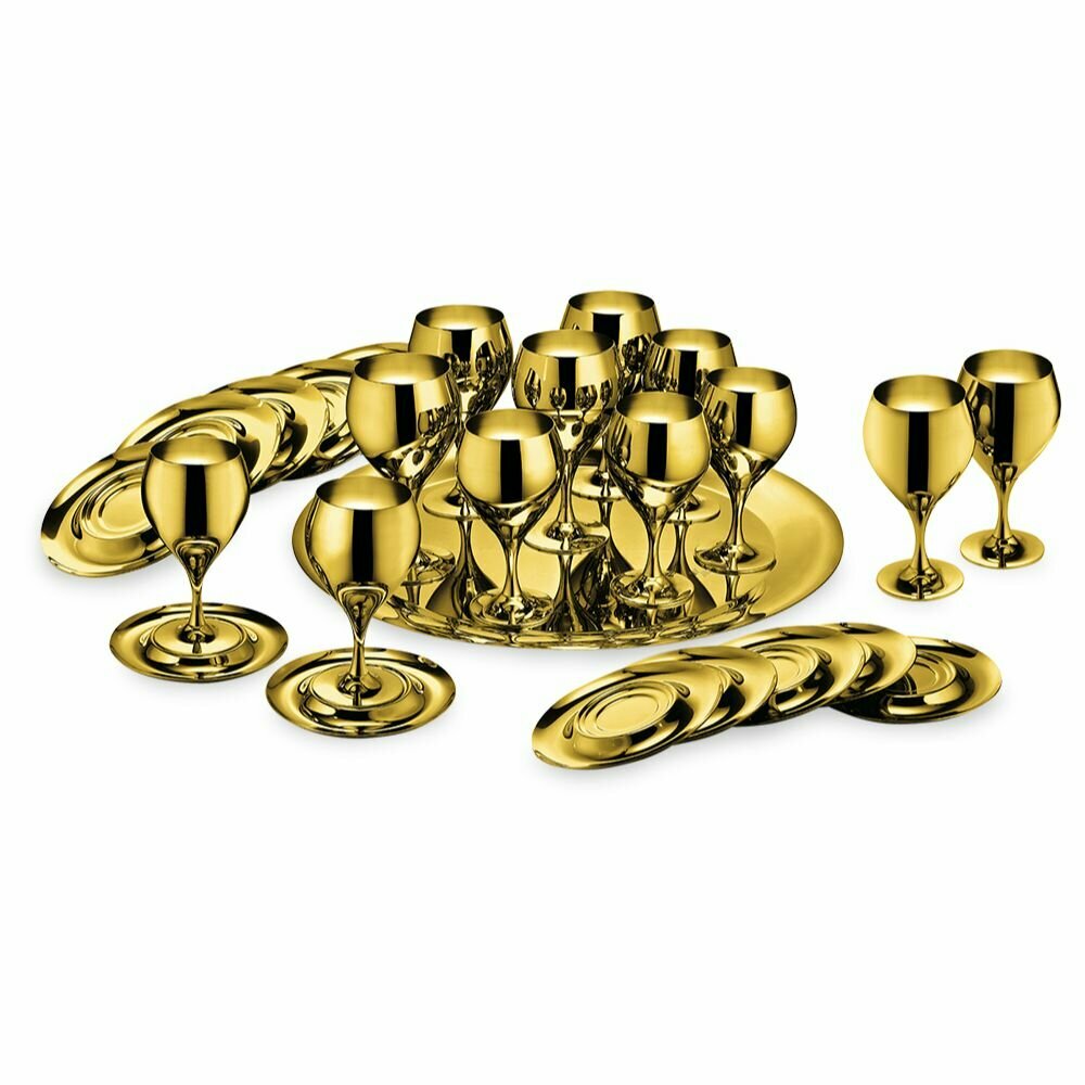 Набор бокалов Zepter Prince Gold Plated Drinks Set LS-170-GP