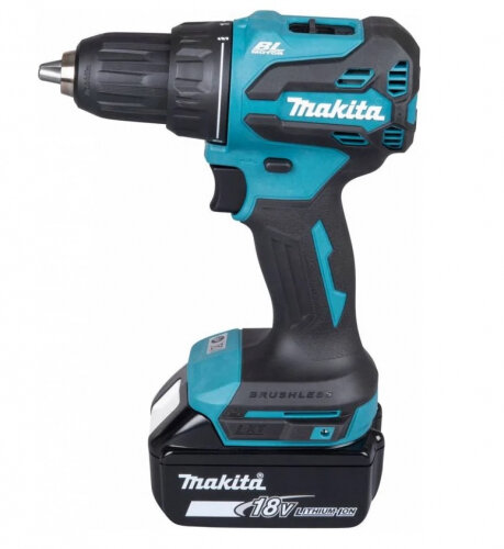 Дрель-шуруповерт аккумуляторная ударная Makita DHP490SF1J LXT