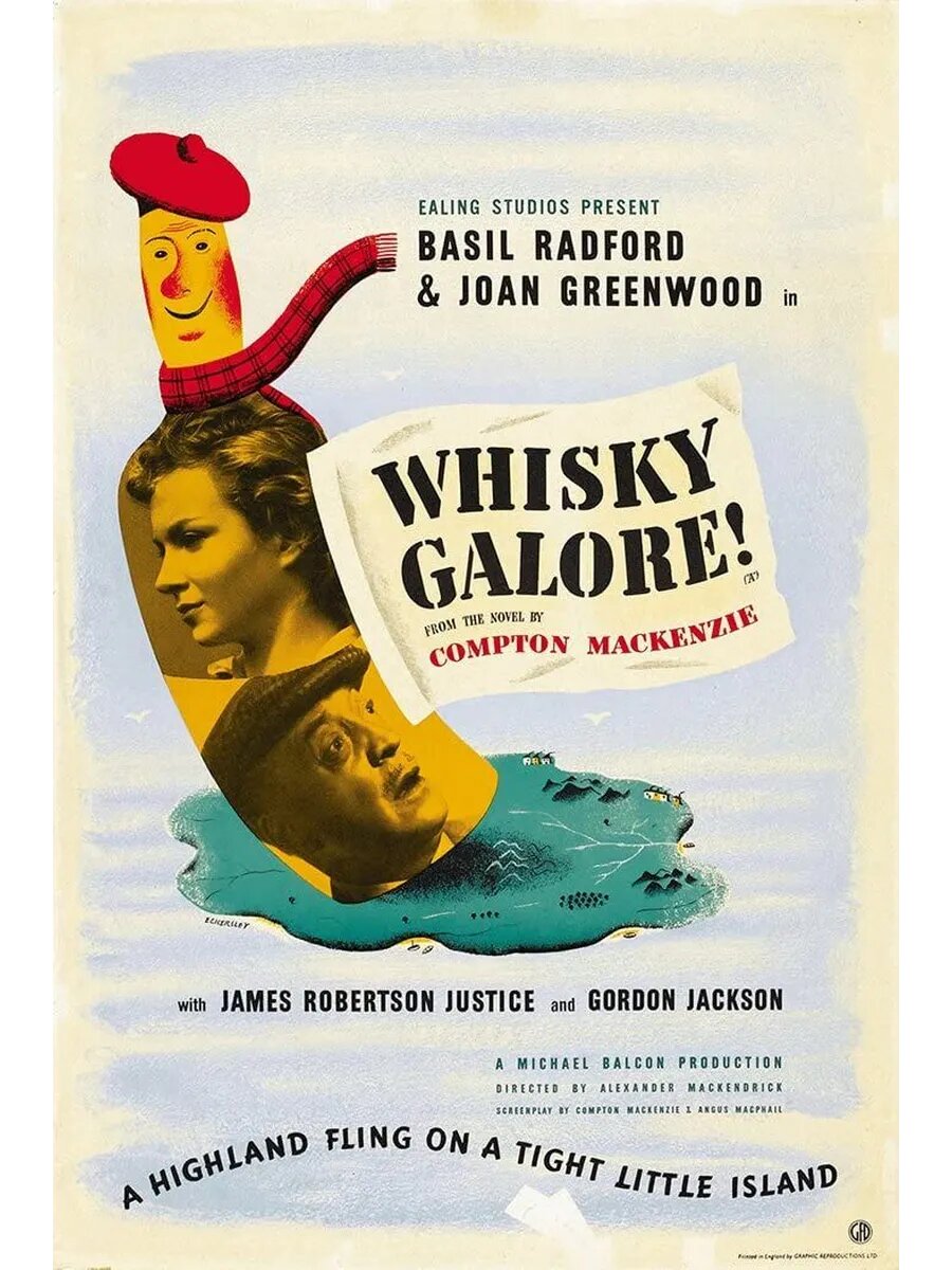 Виски в изобилии (1949) (DVD-R)