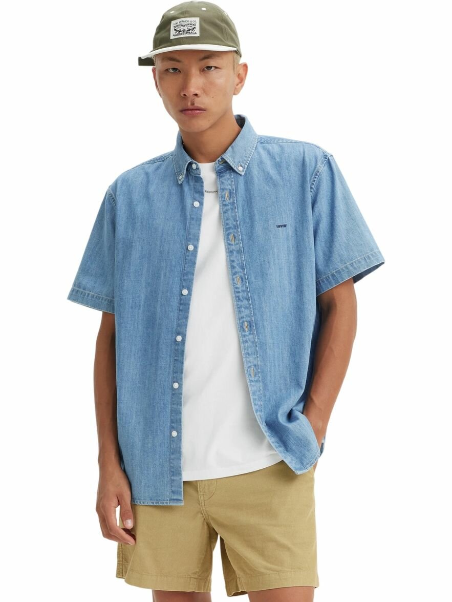 Рубашка Men Short Sleeve Authentic Button-Down Shirt