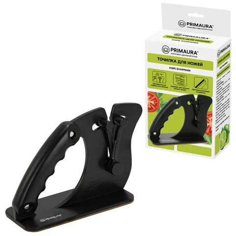 2 шт. Точилка для ножей (ножеточка) ручная, автоматический угол заточки, PRIMAURA (примаура), 701624