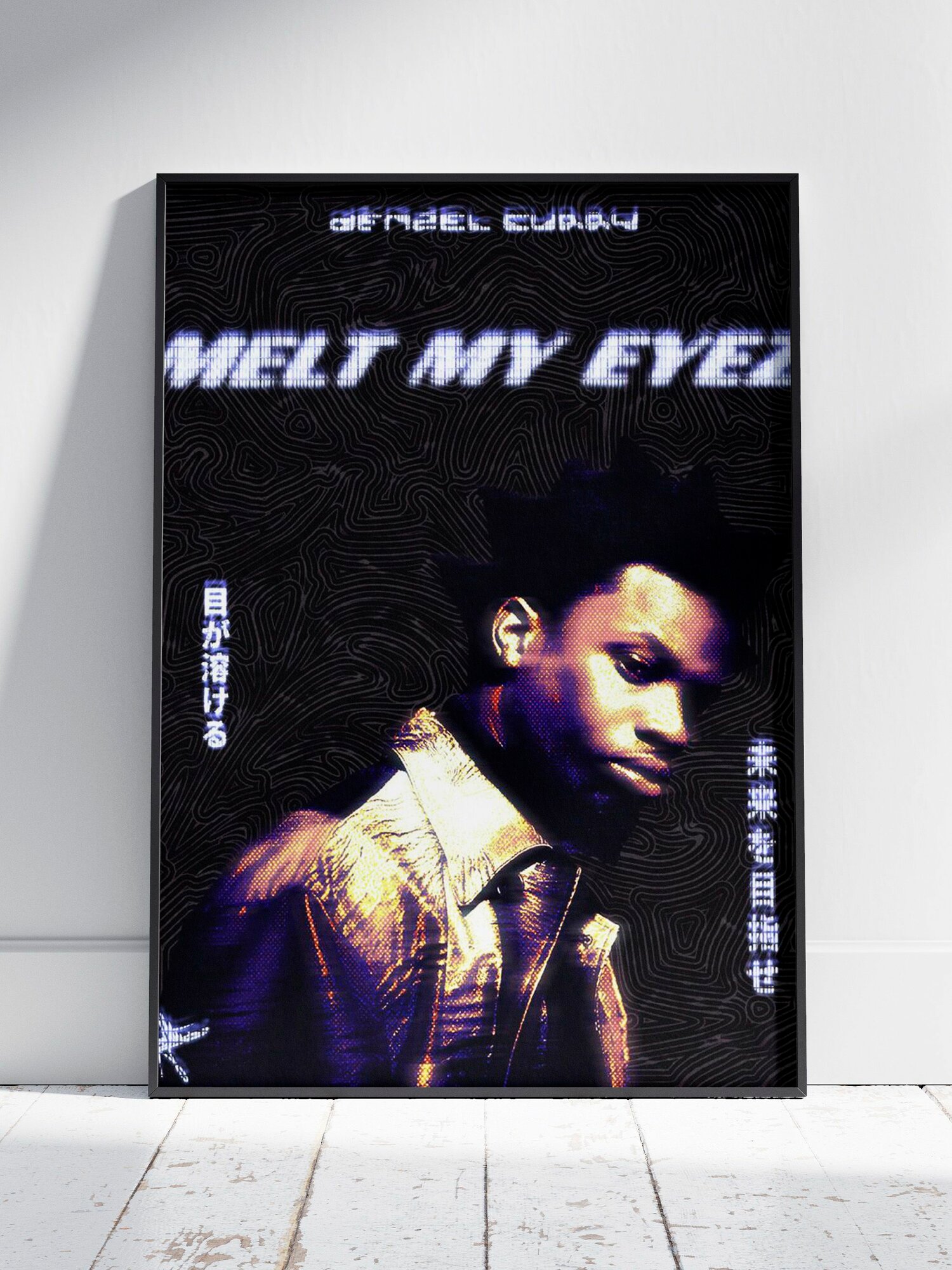 Плакат на стену для интерьера Дензел Карри (Denzel Curry 4) - Постер по музыке и артисту формата A4 (21x30 см)