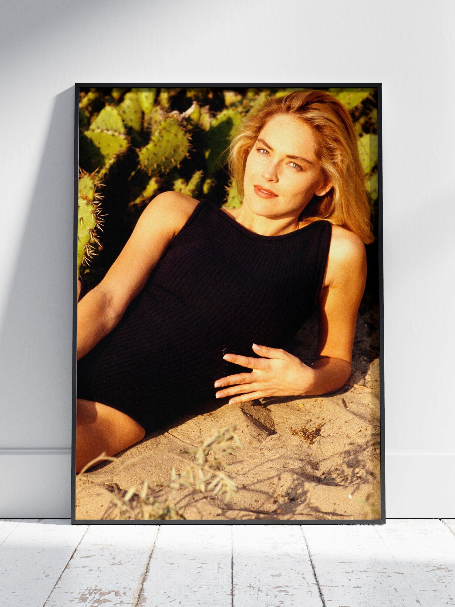 Плакат на стену для интерьера Шэрон Стоун (Sharon Stone 28) - Постер по актеру фильма, кино, сериала формата A4 (21x30 см)