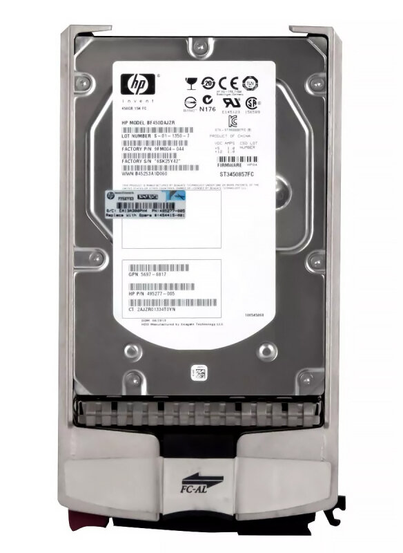 Жесткий диск HP 495277-005 450Gb Fibre Channel 3,5" HDD