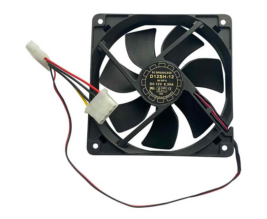 Вентилятор Yate D12SH-12 12v 120x120x25mm 2200