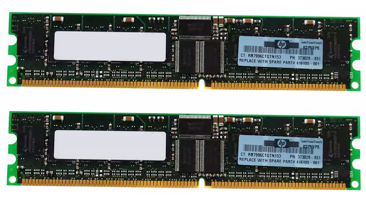Оперативная память HP 376638-B21 DDR 1Gb