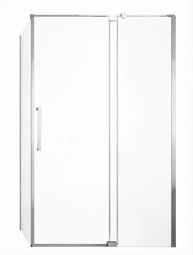 Душевой уголок Vincea VSR-4EX101110CL без поддона, стеклянный, 110x100, с распашными дверями, прямоугольный, итальянский