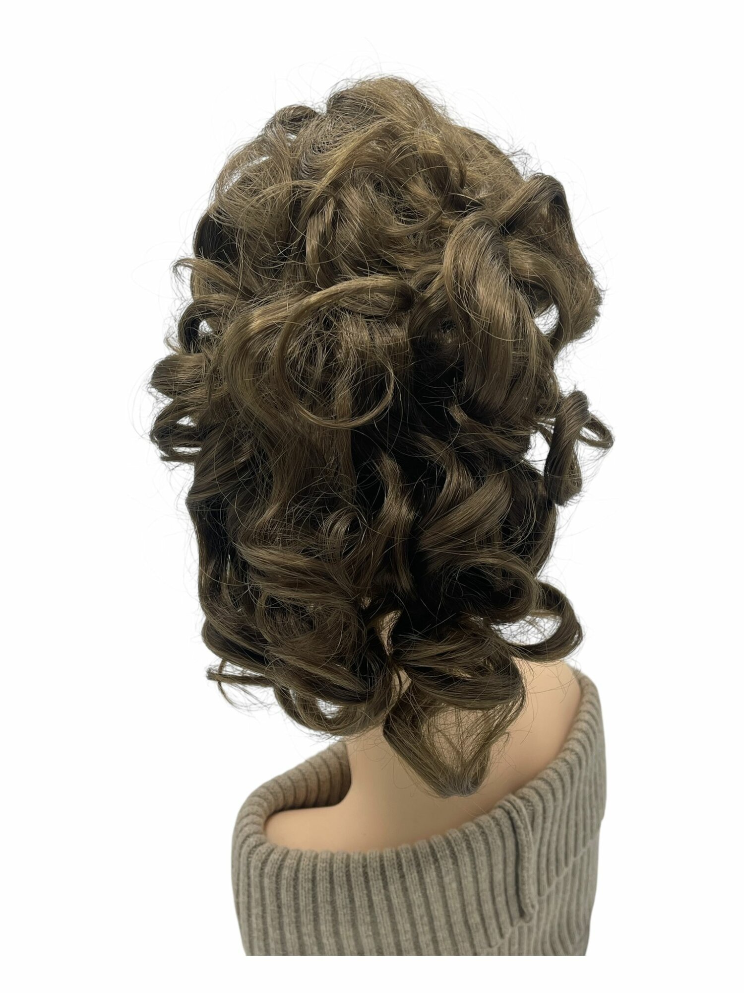 Best Wigs Шиньон хвост для волос кудрявый на крабе