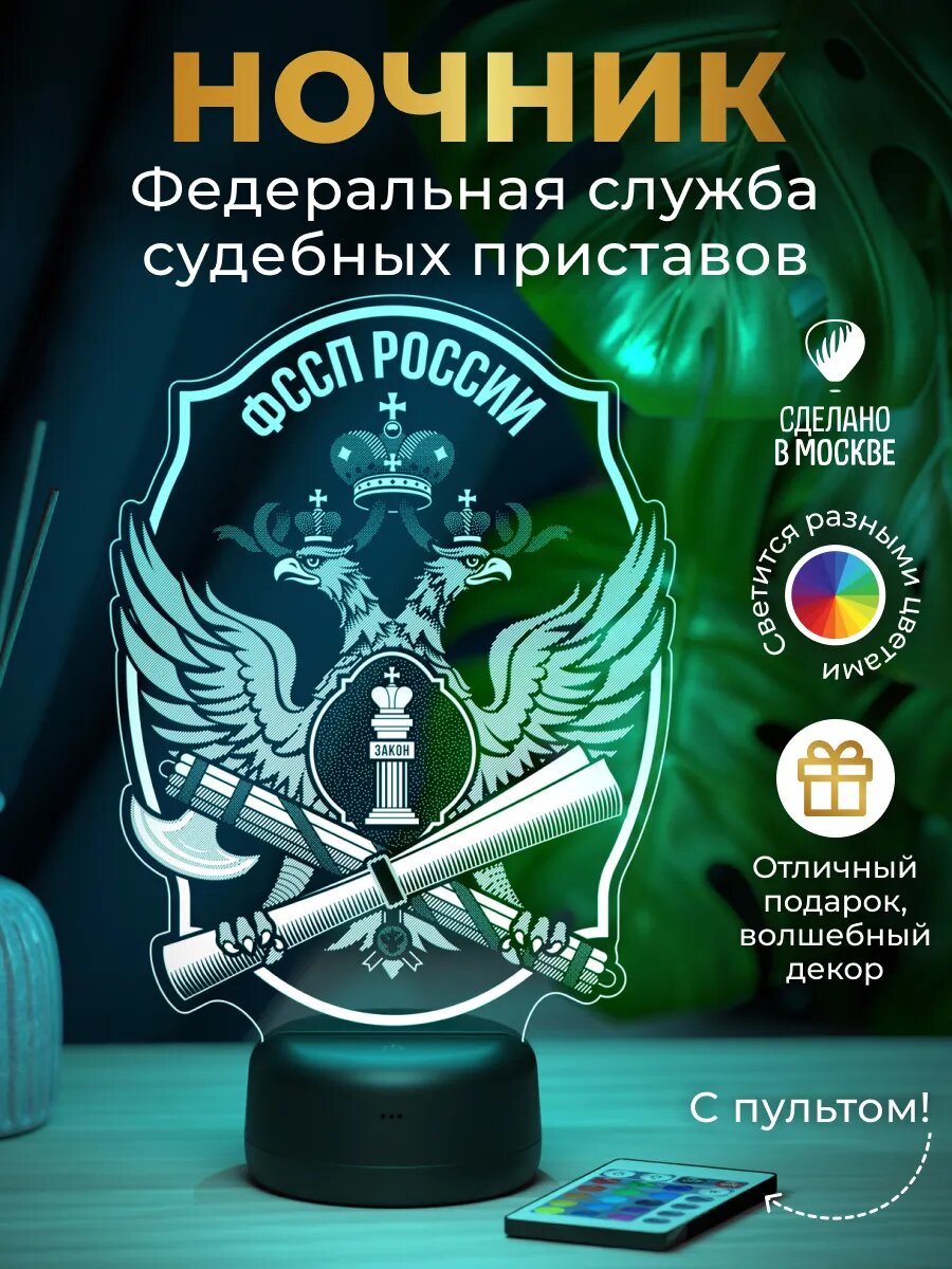 Ночник фссп - федеральная служба судебных приставов
