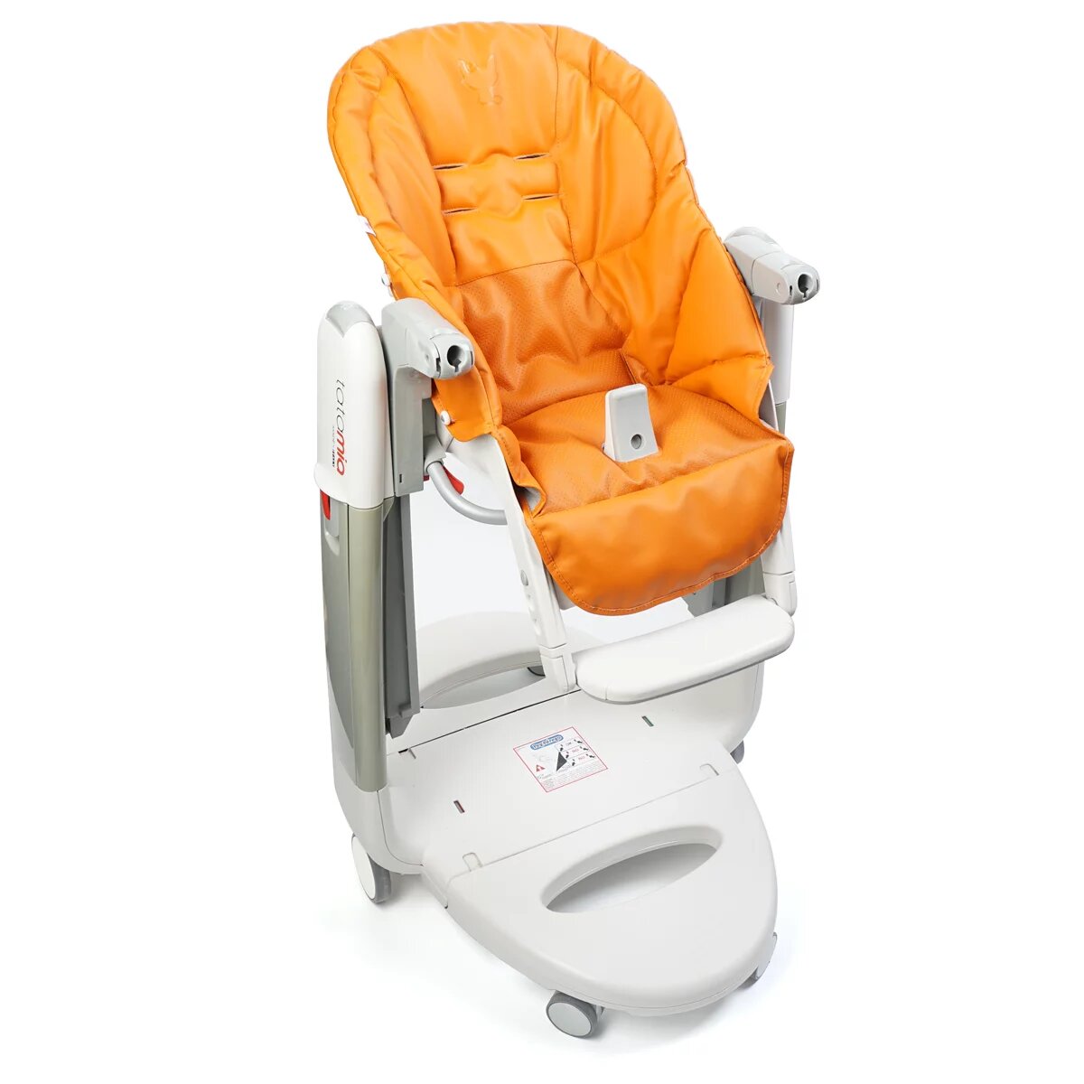 Чехол из эко-кожи с перфорацией на стульчик Peg-Perego Tatamia Оранжевый Farla PPTAir-Orange