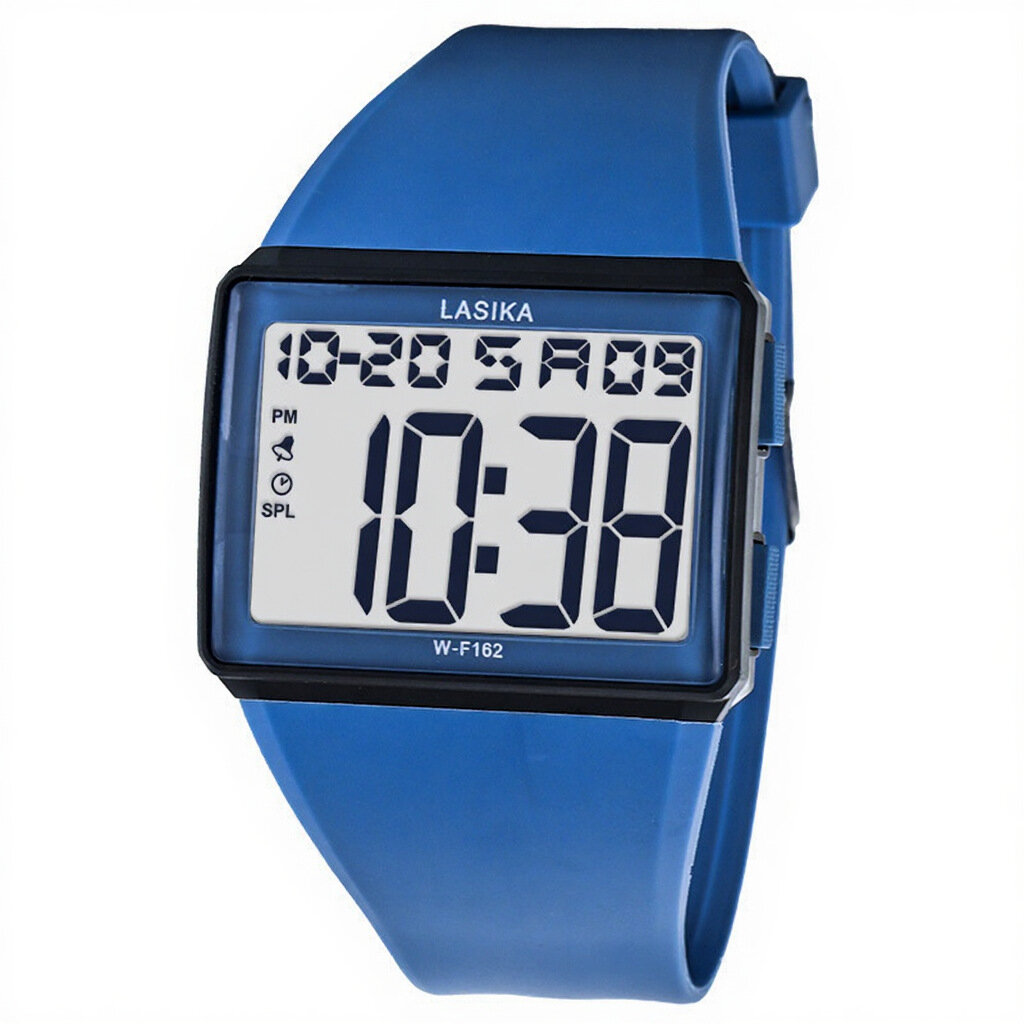 Электронные часы LASIKA 162, многофункциональные квадратные водонепроницаемые часы, детские водонепроницаемые часы.