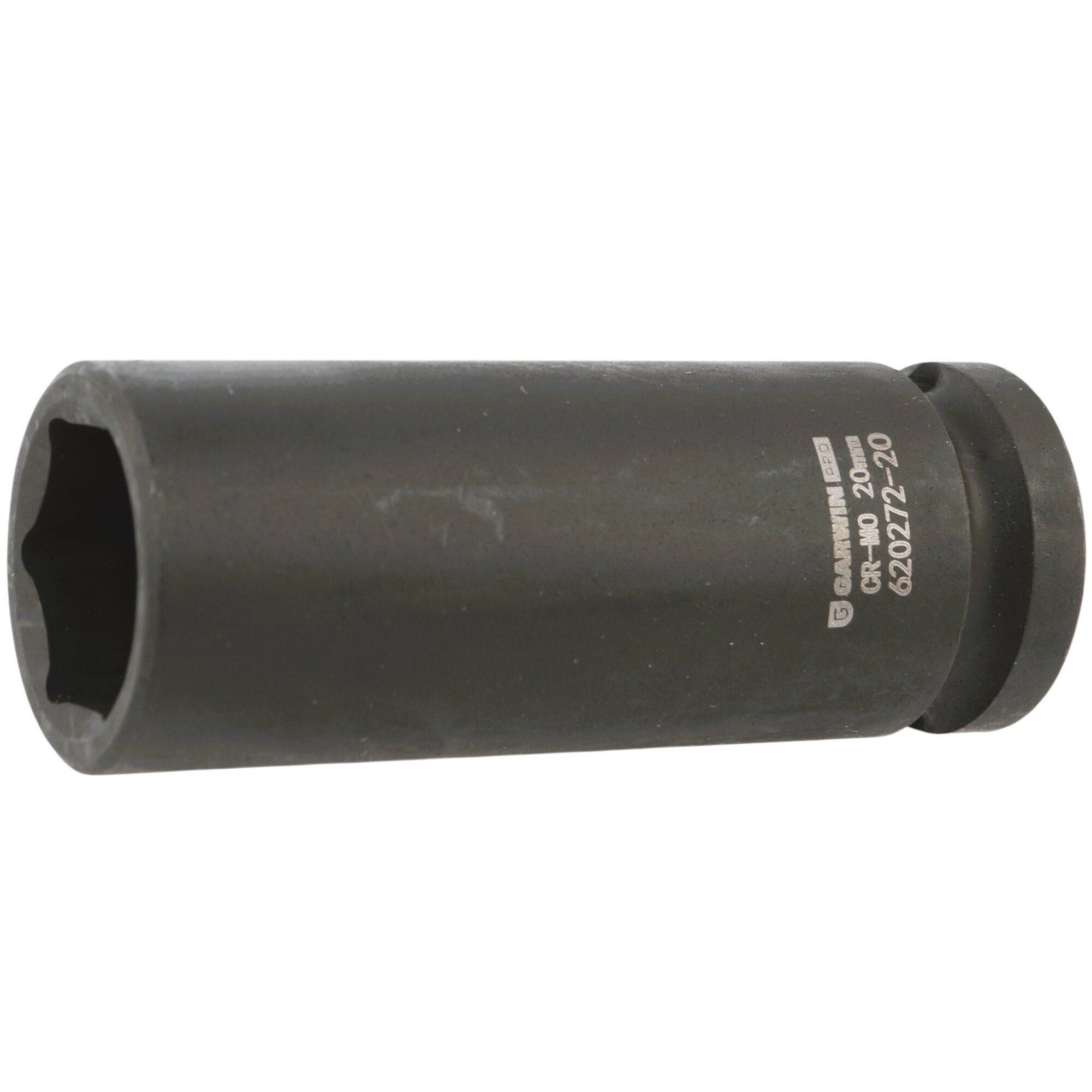 GARWIN PRO 620272-20 Головка, 1/2", 20 мм, торцевая, 6-гранная, ударная, глубокая