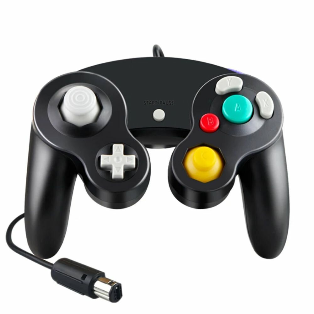 Проводной игровой контроллер для GameCube NGC быстраязарядка многофункциональный новый виброотдача универсальный