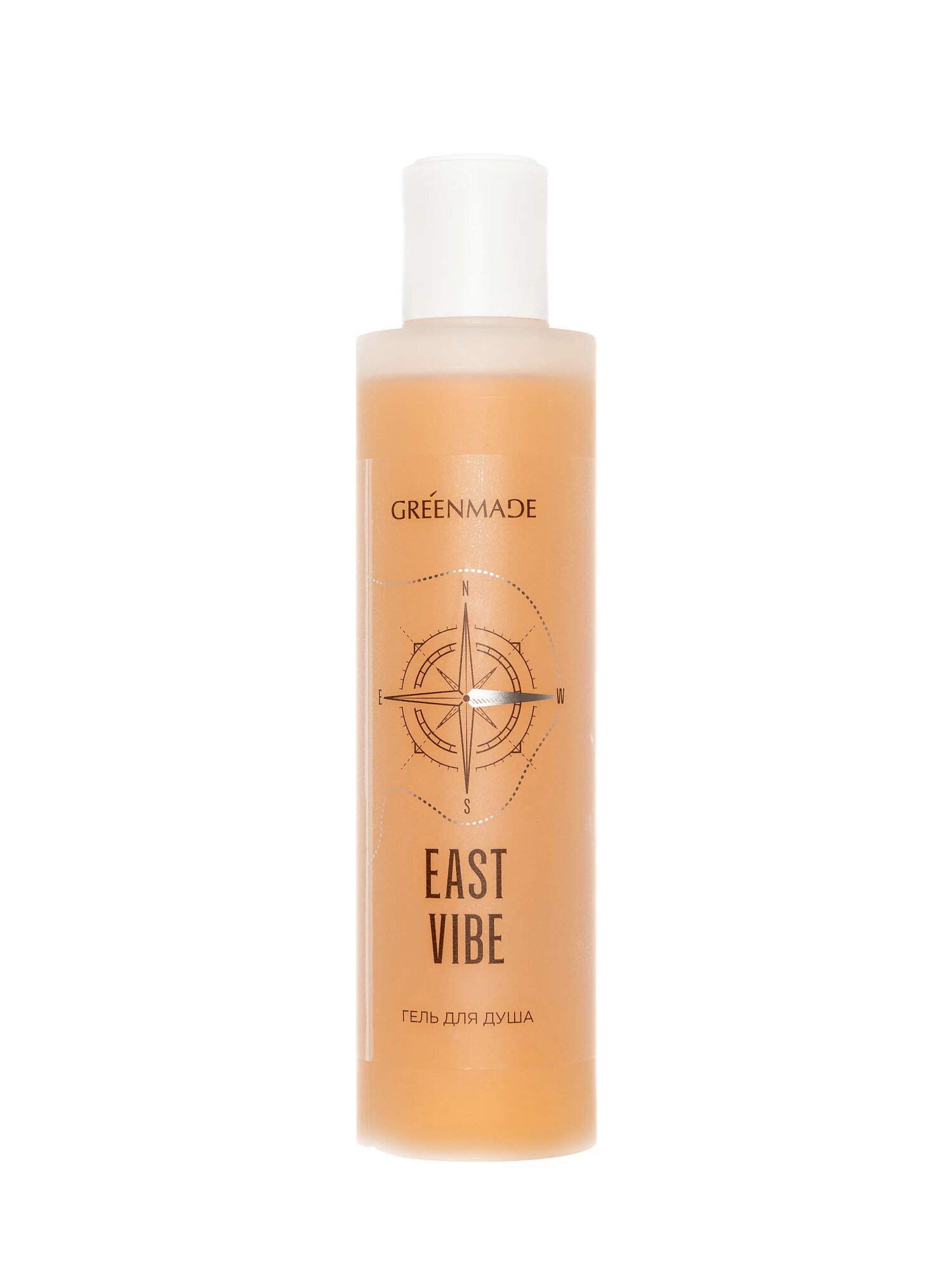 Гель для душа Greenmade "East Vibe" для всех типов кожи, 200 мл