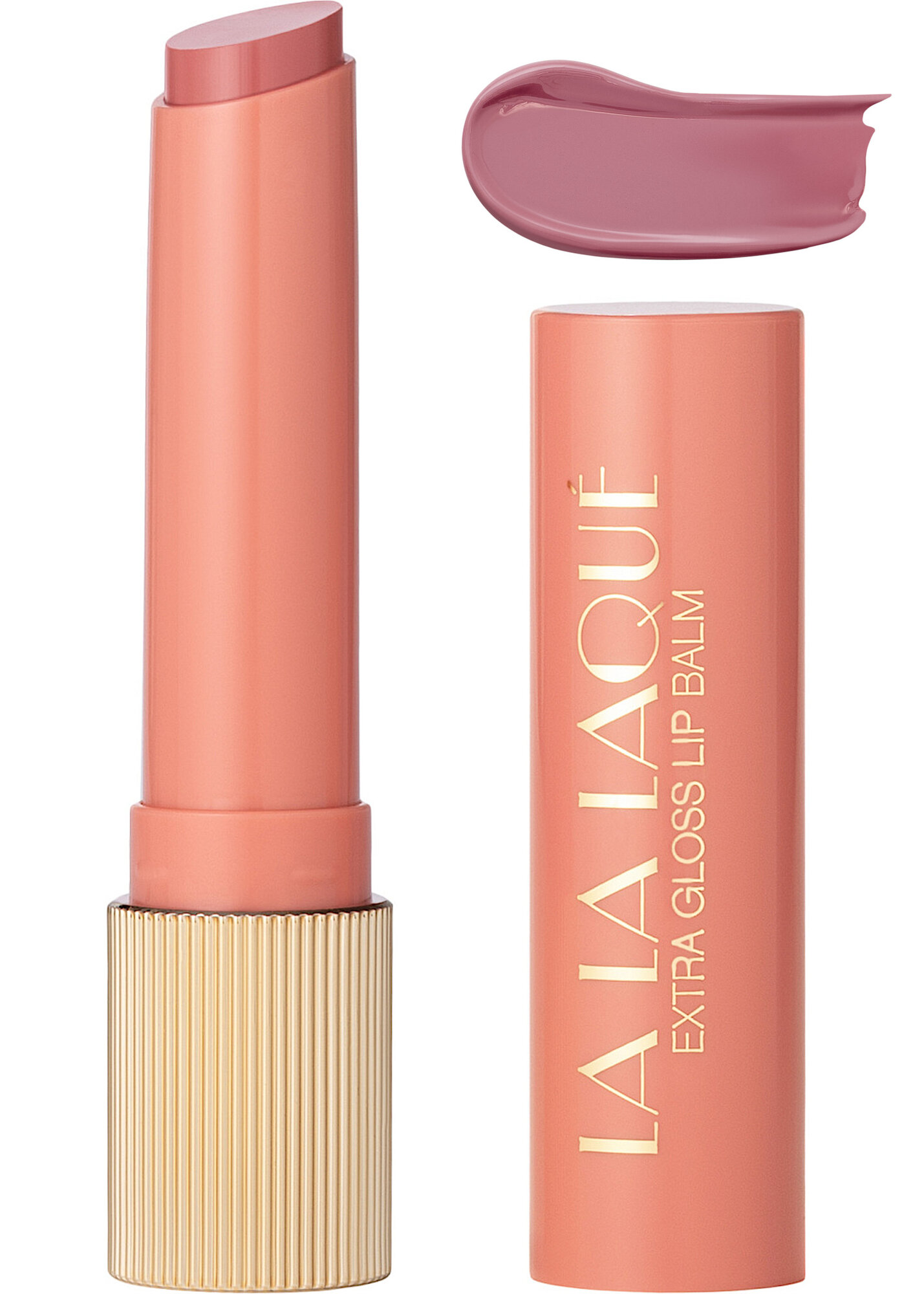 Vivienne Sabo Помада бальзам для губ тон 01 Светло-лиловый La La Laque глянцевая