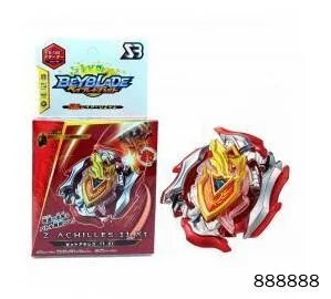Волчок Бейблейд Берст Зе Ахилес Б-105 красный, для мальчиков, игрушка