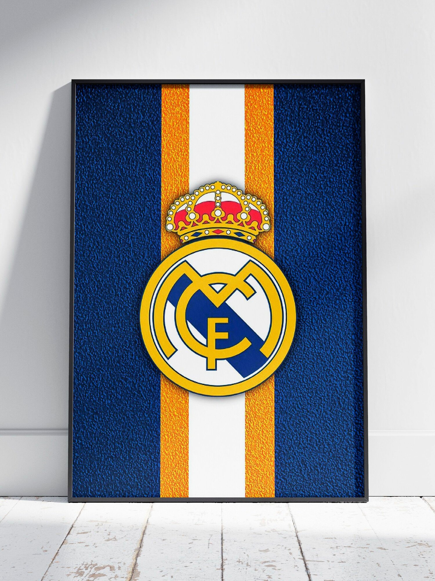 Плакат на стену для интерьера Реал Мадрид (Real Madrid 2) - Постер по спорту и физической активности формата A4 (21x30 см)