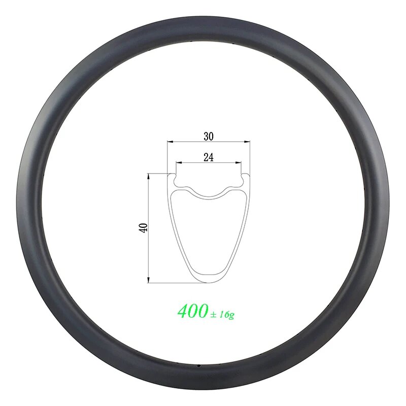 Speedsafe 400g SL Tubeless карбоновые колеса 700c 40мм 28H UD matte