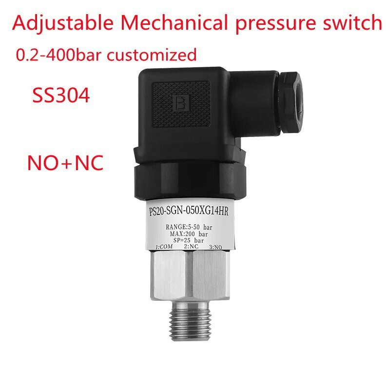 Механическое реле давления QDX50E, 1-12 бар, NPT1-4 thread