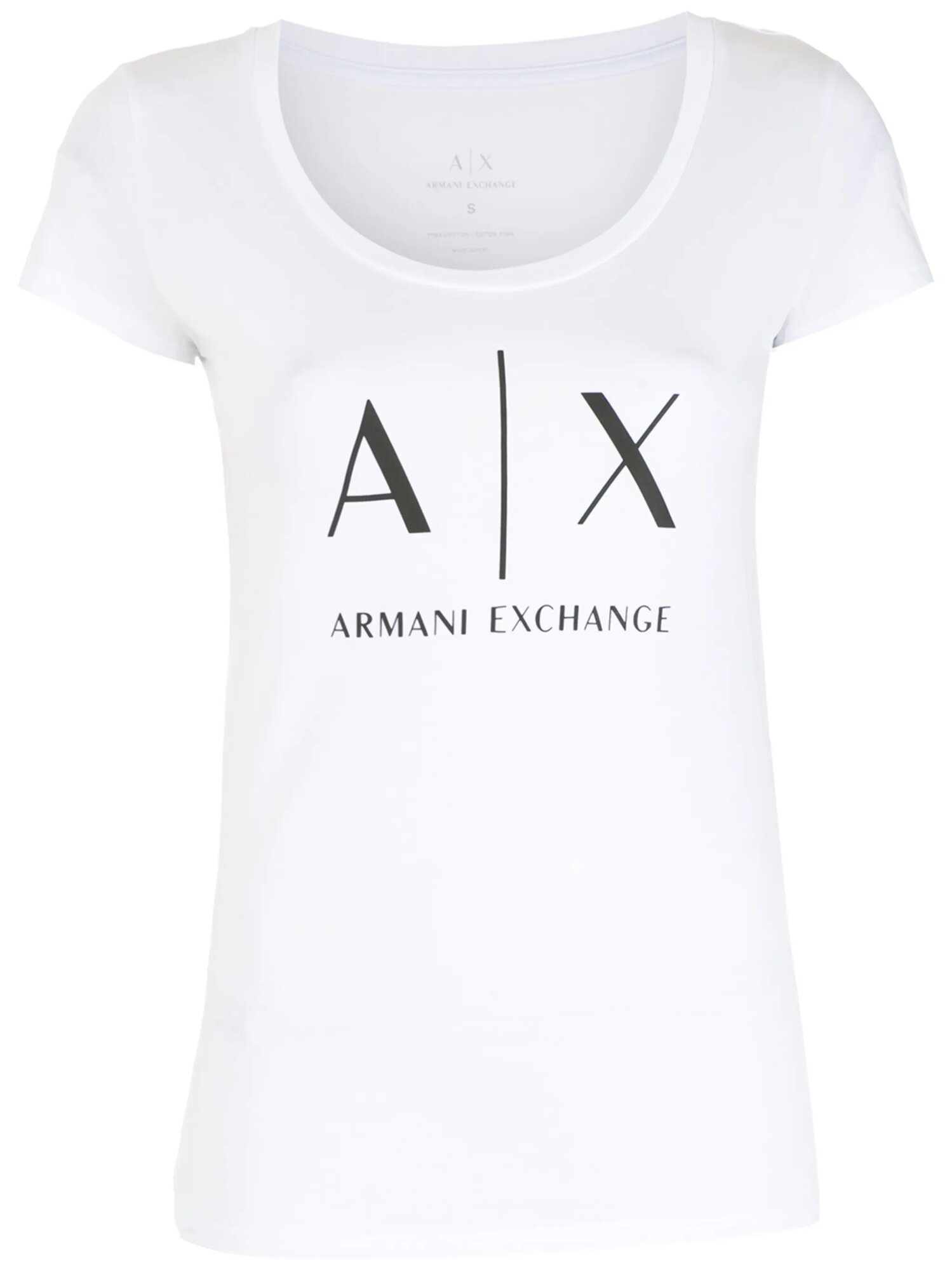 Футболка Armani Exchange, размер 42, белый