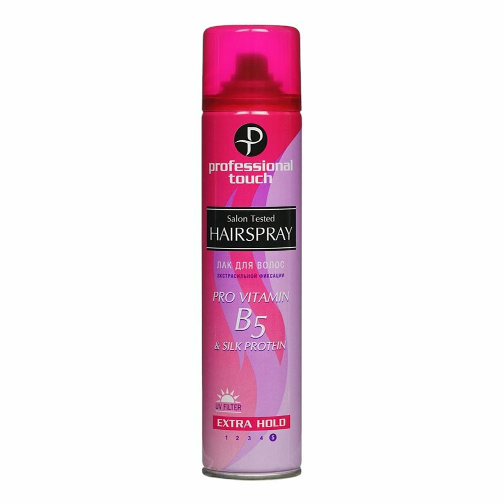 Лак Professional Touch Pro vitamin B5 Silk для всех типов в