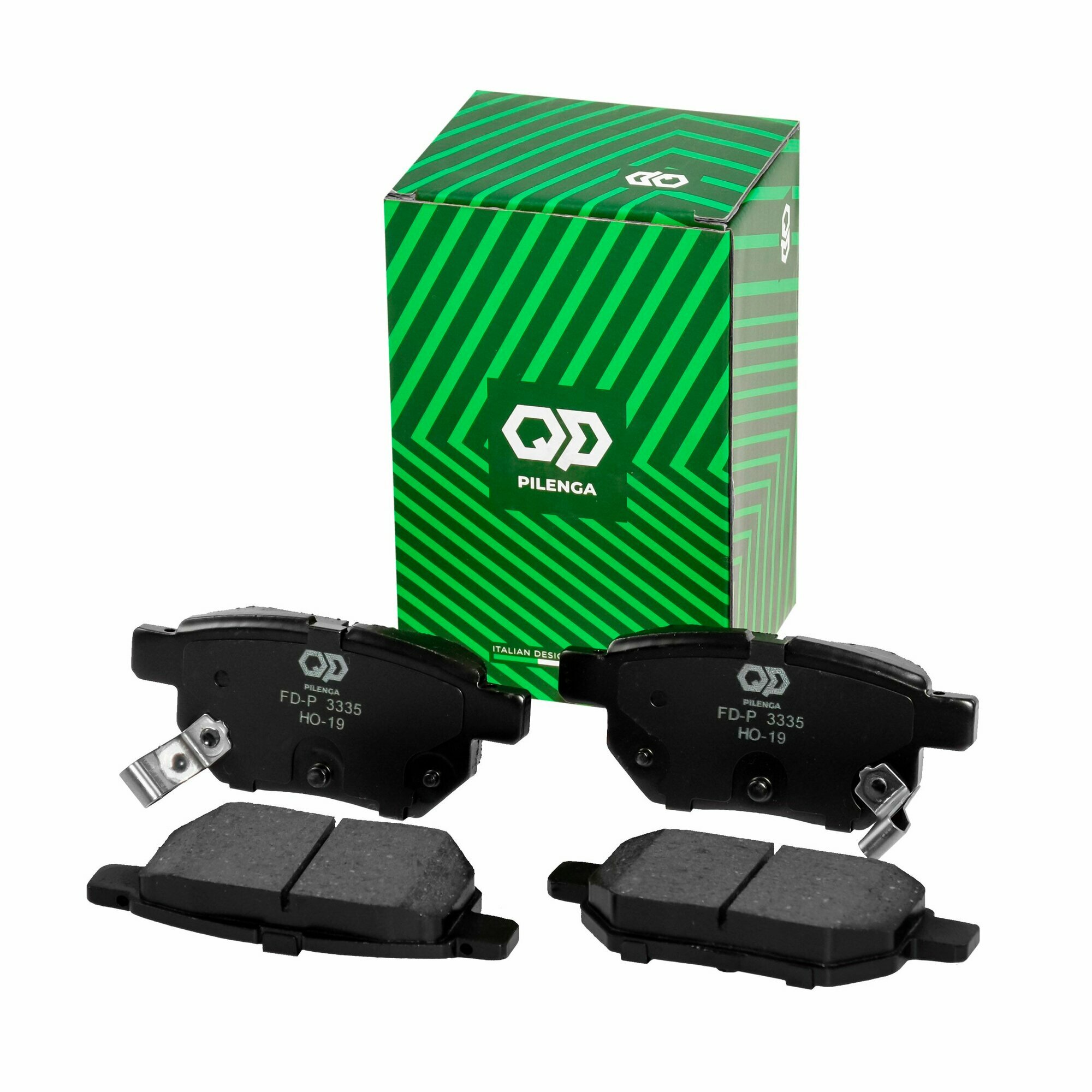 Колодка тормозная TOYOTA Corolla X (E150) задняя диск. (Pilenga) (4шт.)