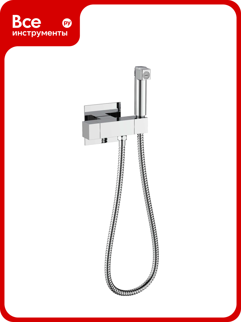 Смеситель для гигиенического душа встраиваемый RAGLO с термостатом хром R24.56