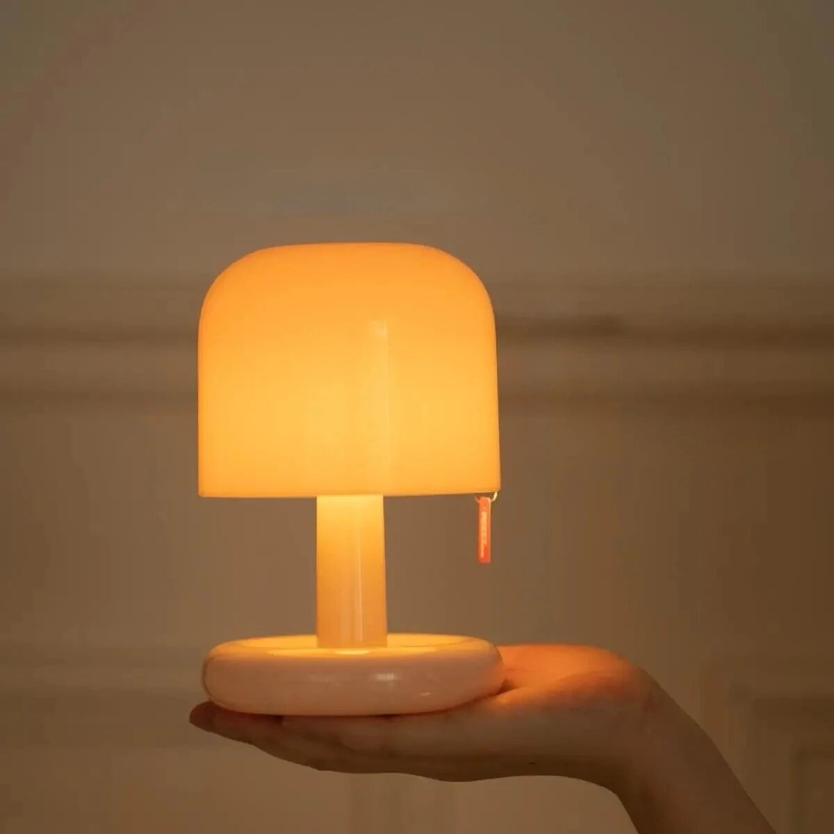 Мини-ночник «Закат»: Перезаряжаемая USB LED-лампа В Форме Гриба Для Декоративного Освещения Прикроватной Тумбочки
