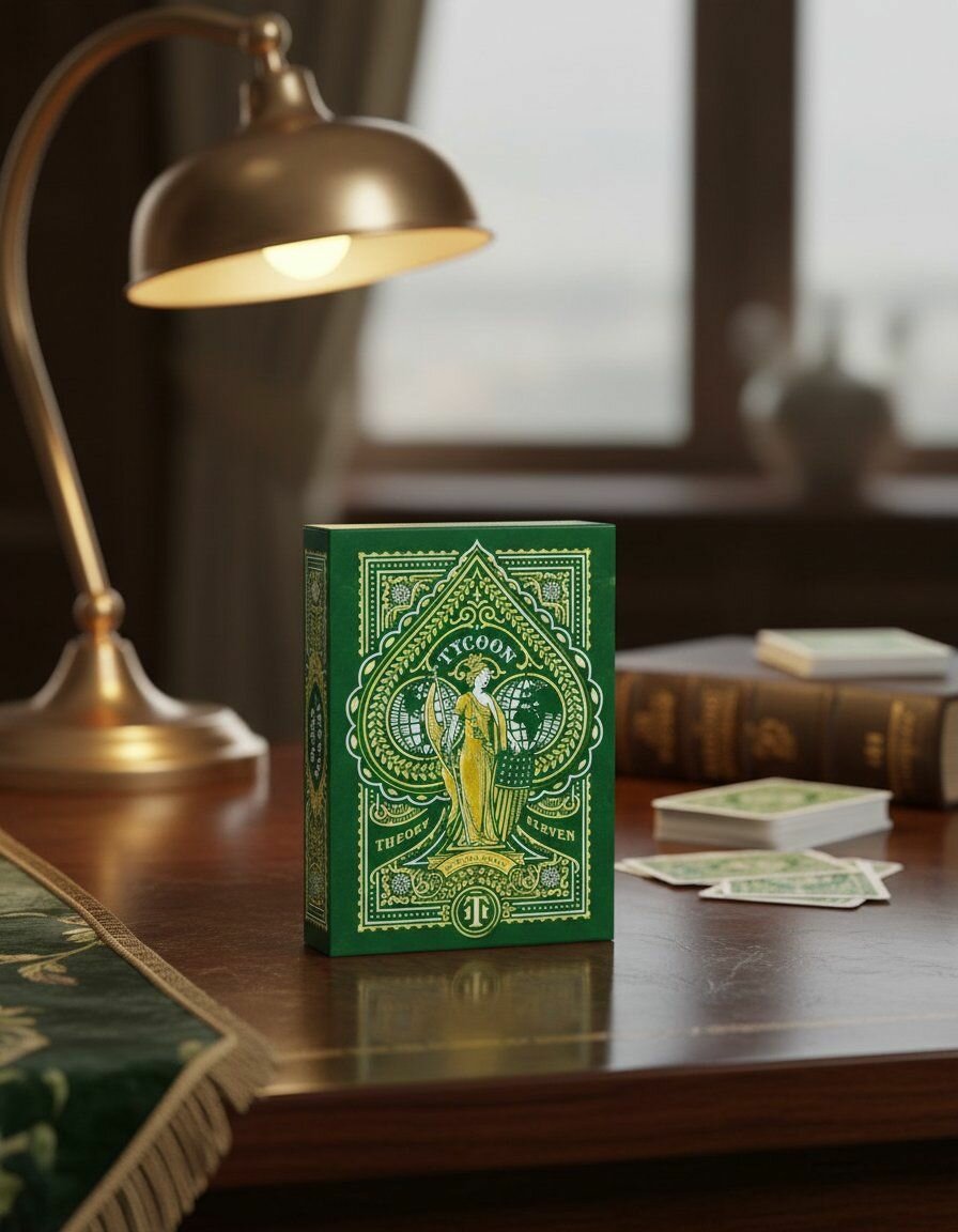 Карты "Theory11 Green Tycoon" 61881