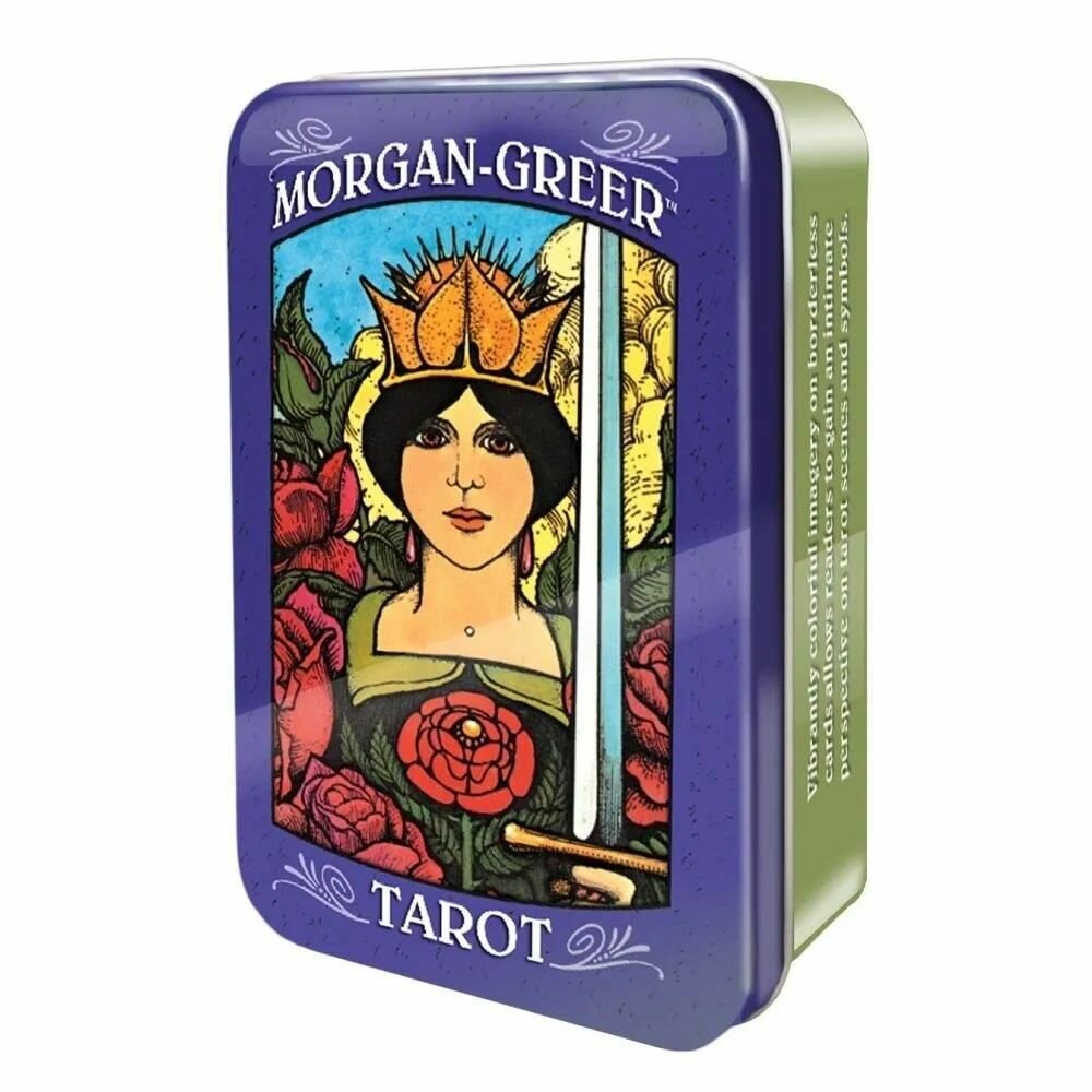 Карты Таро "Morgan-Greer In a Tin" US Games / Морган Грир в металлическом боксе 63578