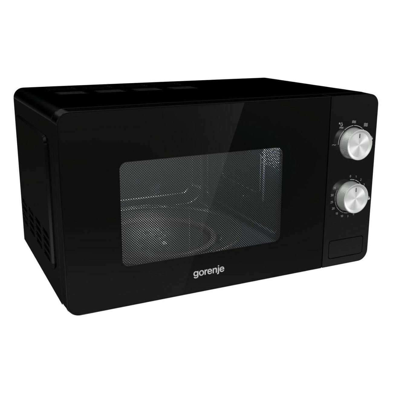 Микроволновая печь соло Gorenje MO20E1B черный