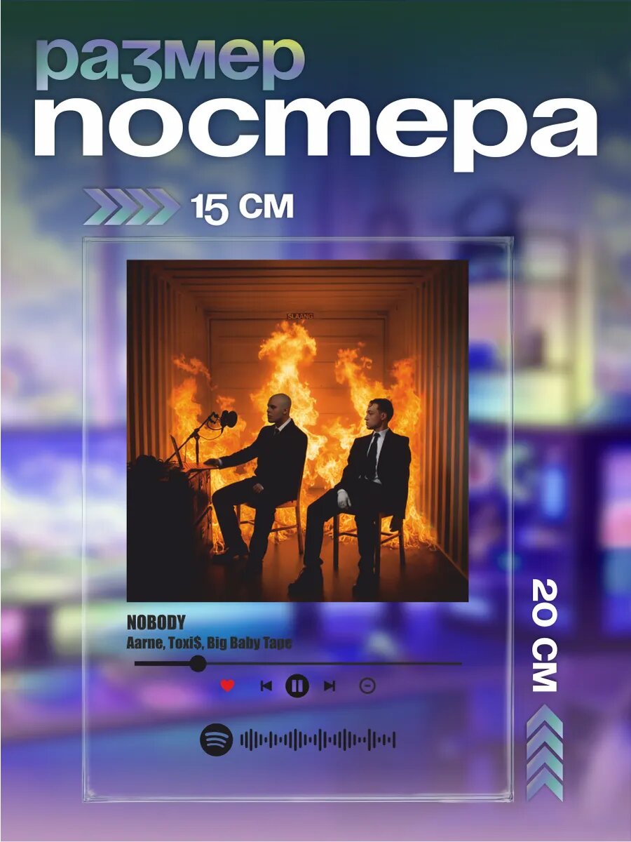 Spotify постер Токсис — фото 1
