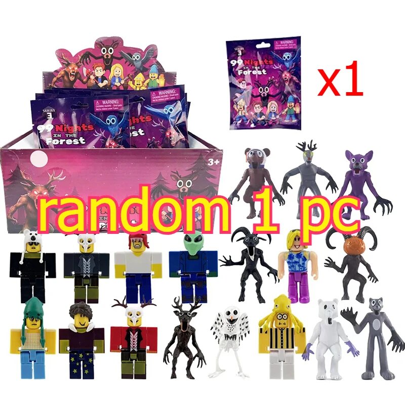 Фигурки Roblox "Nights Forest" - 1pc, random