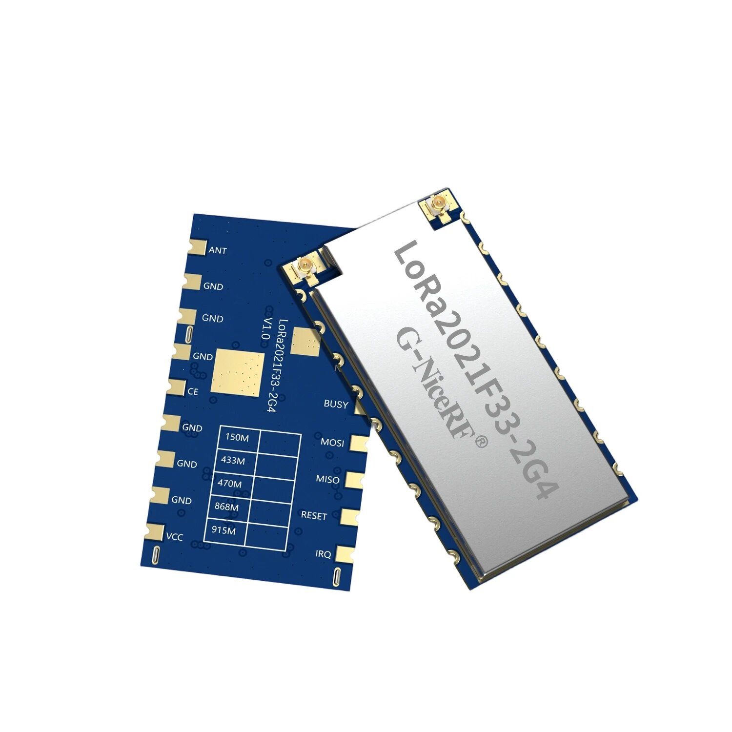Модуль LoRa G-NiceRF LoRa2021F33-2G4, 2W, Цвет: 2G4/315