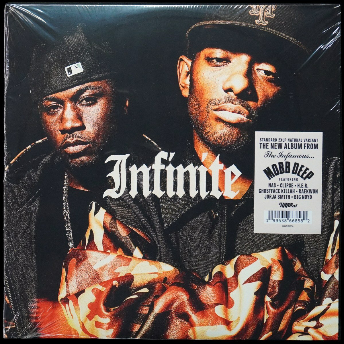 Виниловая пластинка Mass Appeal Mobb Deep – Infinite (2LP, цветной винил)