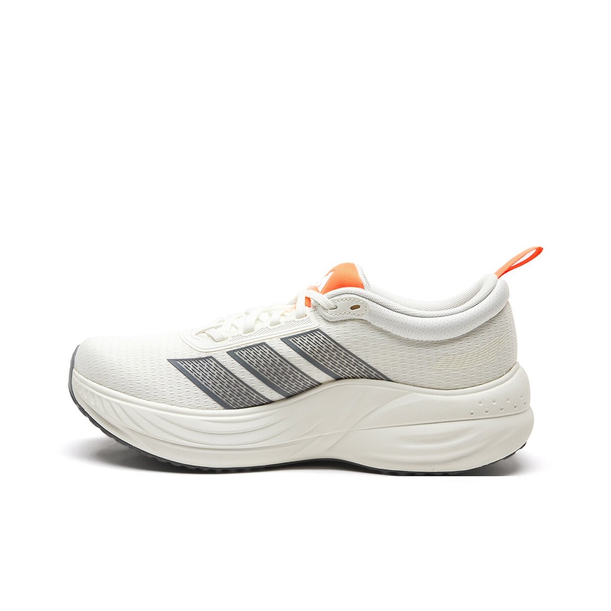Кеды adidas, размер EU 39 стопа (24,5CM), белый/серый/оранжевый — фото 1