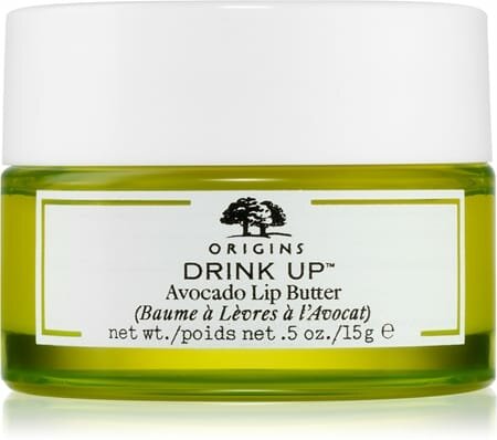 Бальзам для губ Origins Drink Up Avocado Lip Butter, бежевый, 15 мл