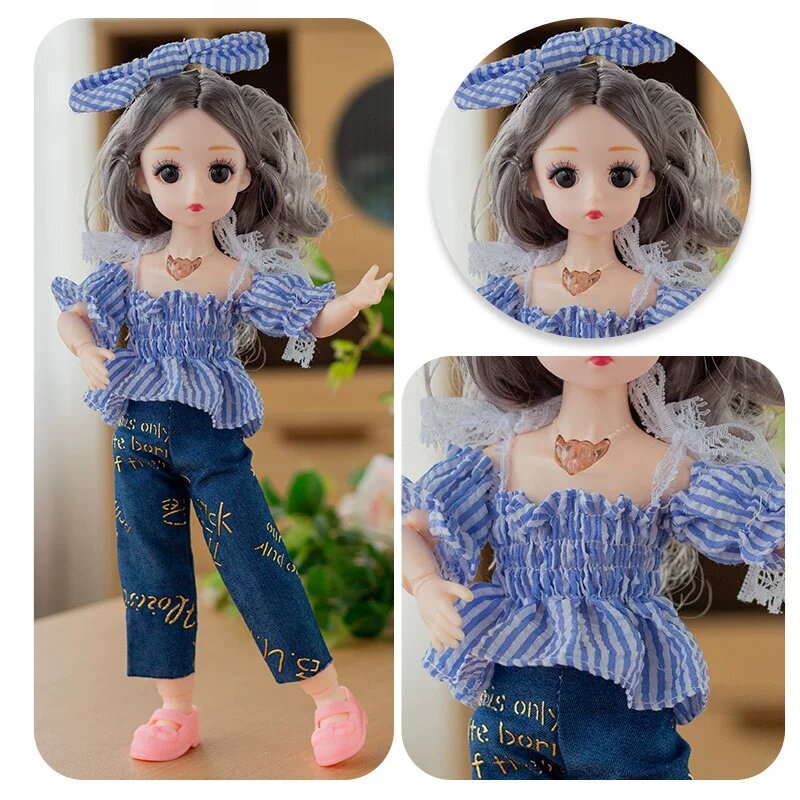 Набор игрушек для девочек 30cm Doll Toy: имитация принцессы, которая может петь и переодеваться, подарок на день