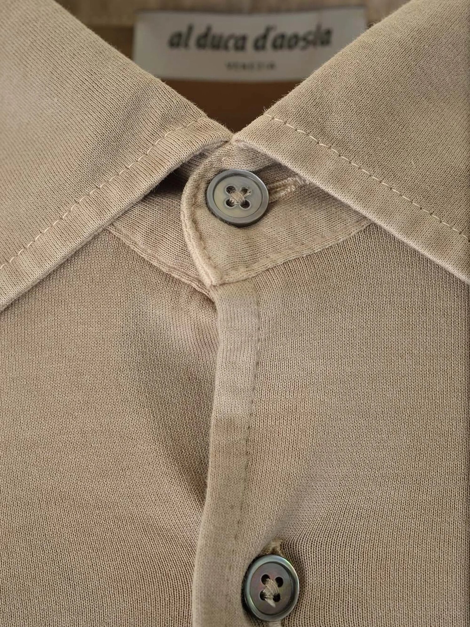 Рубашка al duca d'aosta Button-down cotton shirt, размер 54, разноцветный — фото 1