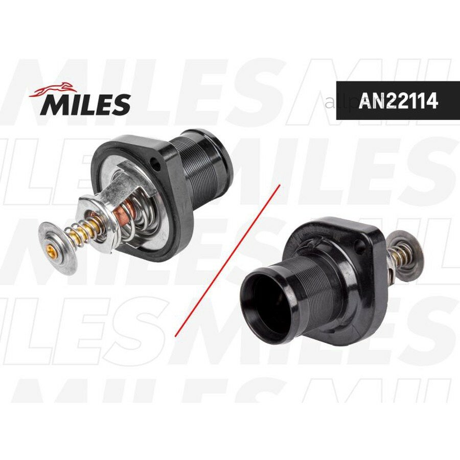 MILES AN22114 Термостат CITROEN C4/C5/C8/ 1.8-2.0 /PEUGEOT 206/307/406/407/807 1.8-2.0 99-