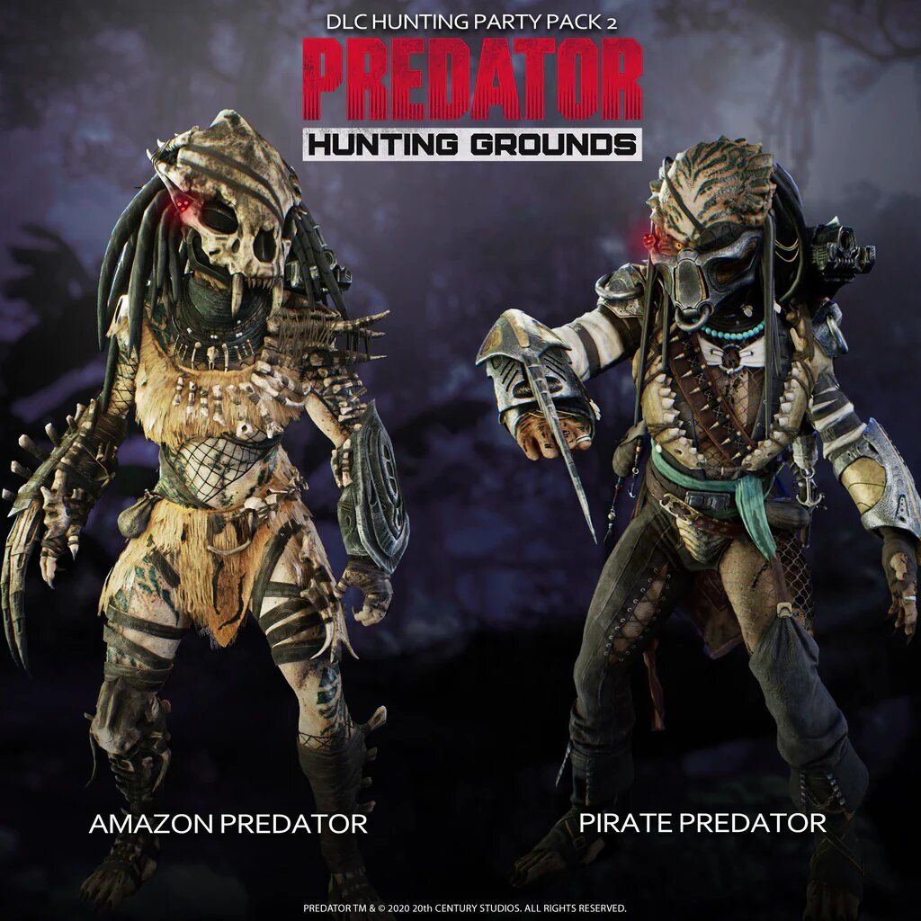 Дополнение Predator: Hunting Grounds – Hunting Party DLC Bundle 2, цифровое издание PlayStation 4, регион Турция / код пополнения баланса