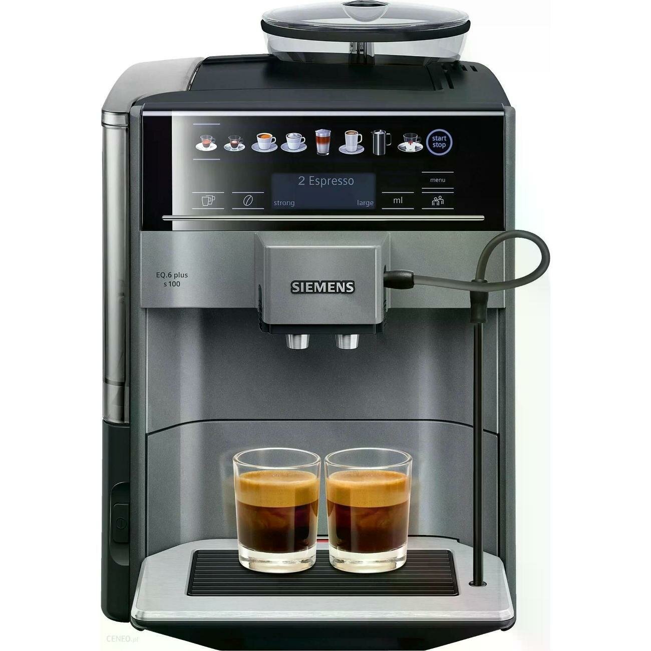 Кофемашина автоматическая Siemens TE651209RW EQ.6 plus S100