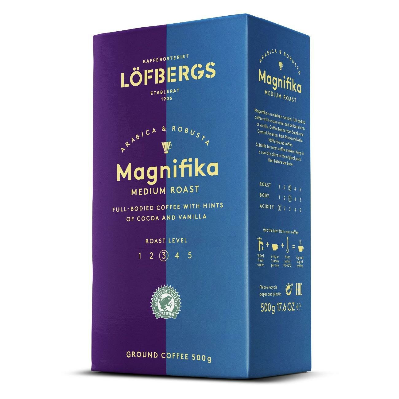 Кофе молотый Lofbergs Magnifika