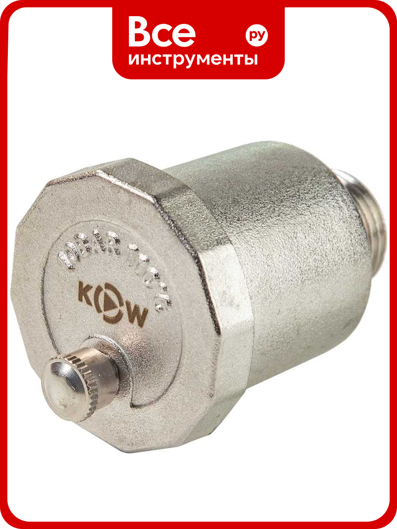 Автоматический воздухоотводчик KROMWELL 1/2 EU. ST6022033 12_k из латуни для высоких температур